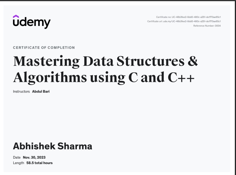 Abhishek Sharma - Portfolio